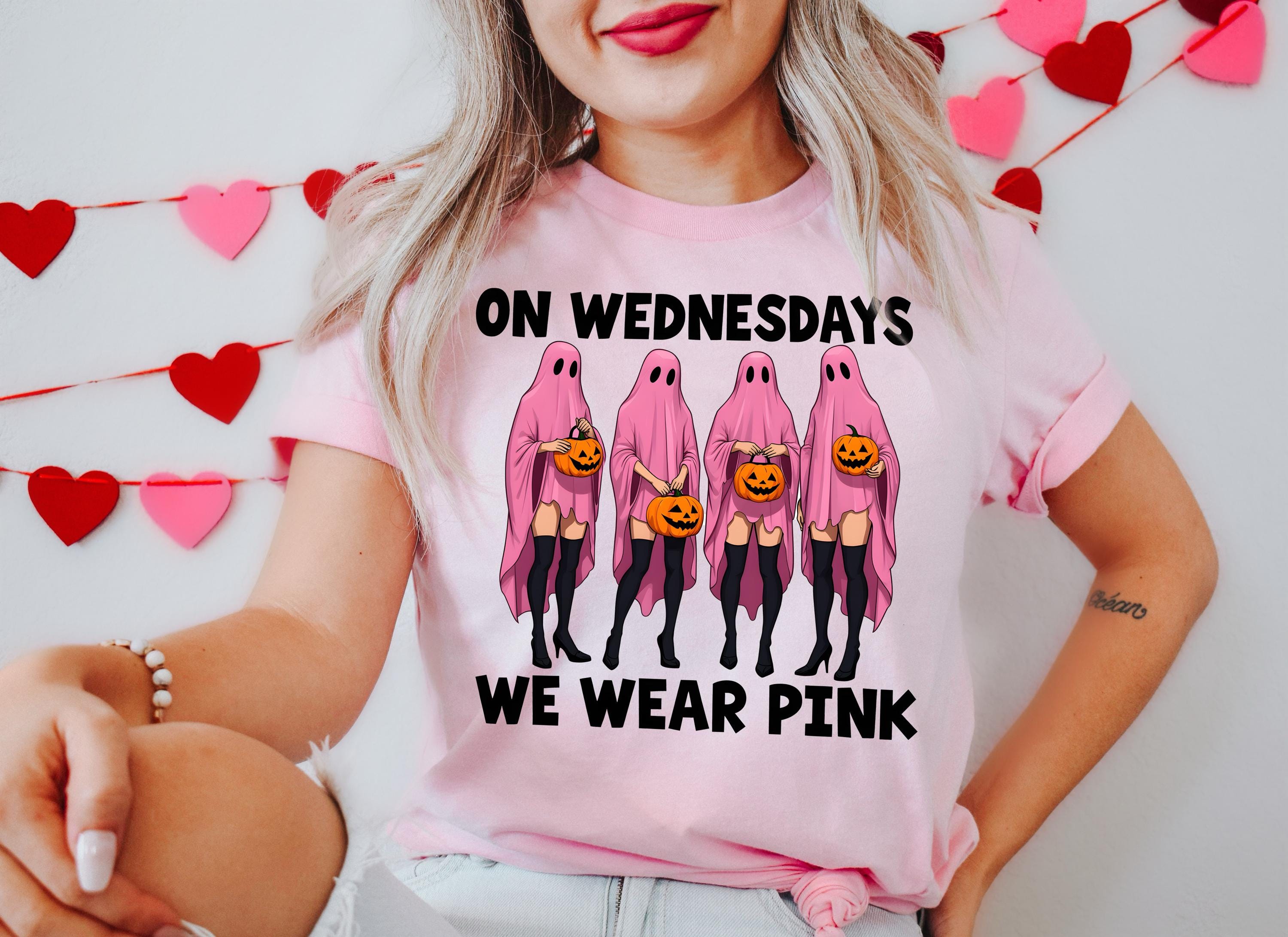 On Wednesday We Wear Pink Shirt Etsy