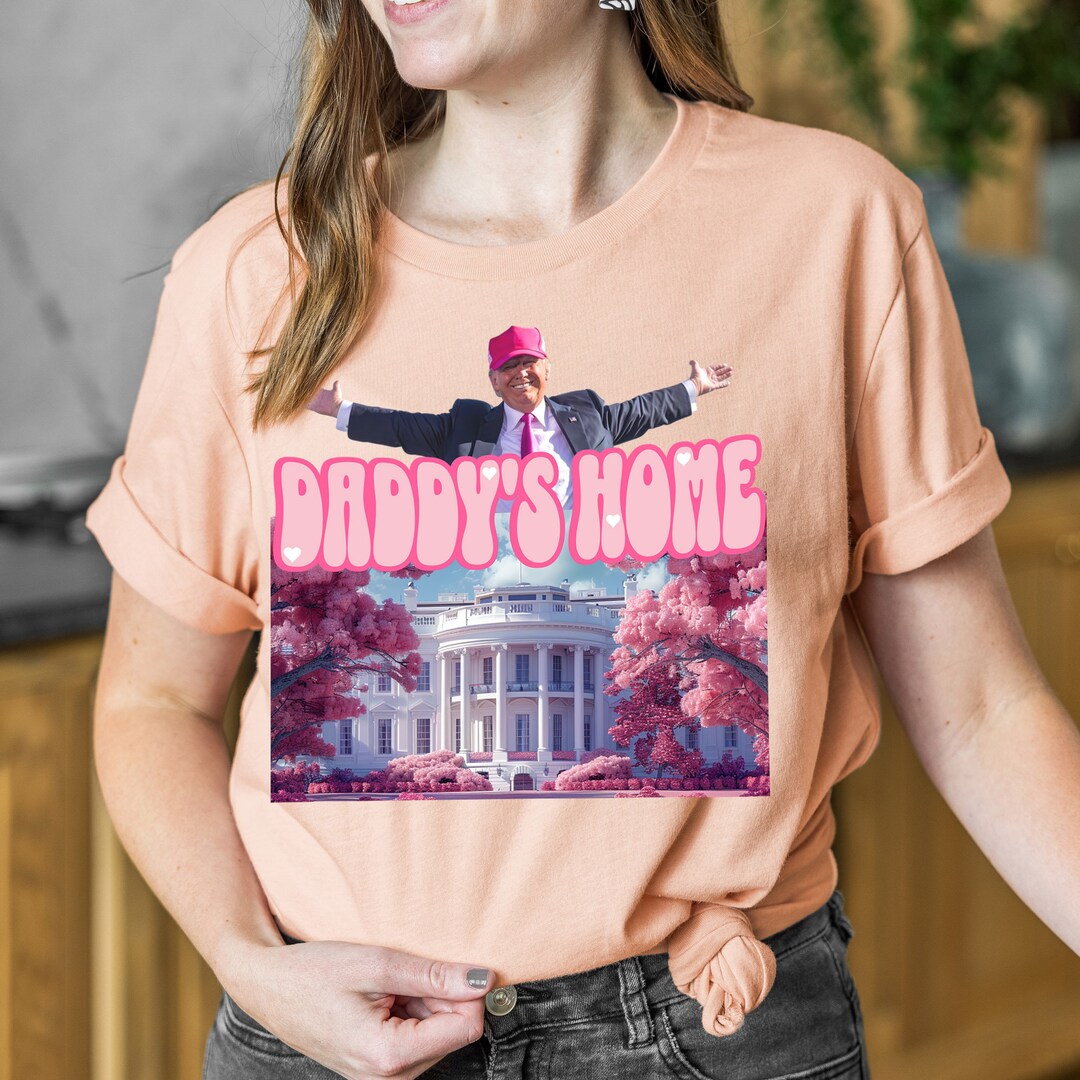 Daddy's Home Shirt, Take America Back Shirt, American Election Shirt, Republican Shirt Gift ...