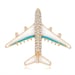 Rhinestone Airplane Brooch Pin | Vintage Sparkling Aircraft Lapel Pin ...