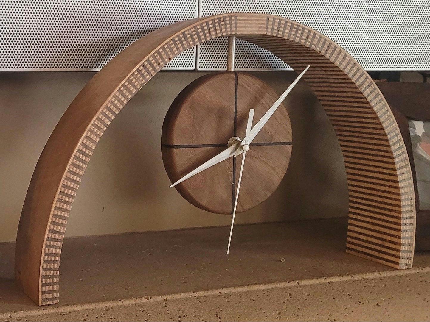 Modern Mantal or Shelf Clock. - Etsy