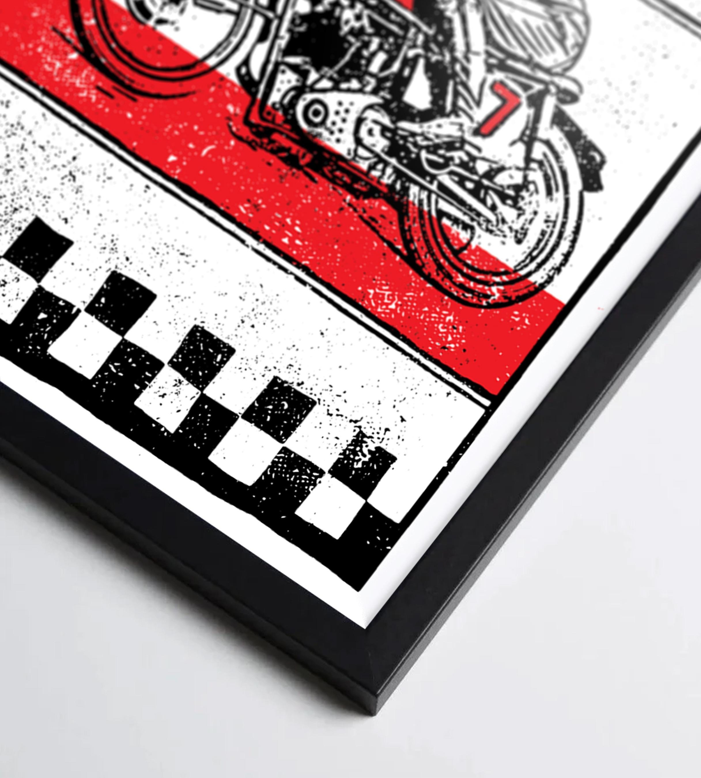 Ride Fast Limited Edition of 20 Screenprinted 12x18 Print - Etsy