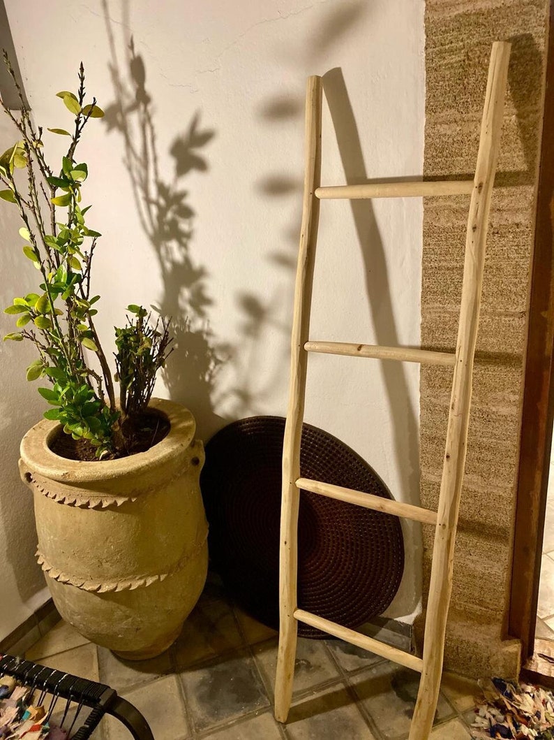 Rustic Rungs, Handcrafted Wooden Ladders for Home Decor. - Etsy