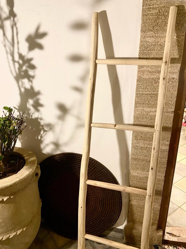 Rustic Rungs, Handcrafted Wooden Ladders for Home Decor. - Etsy