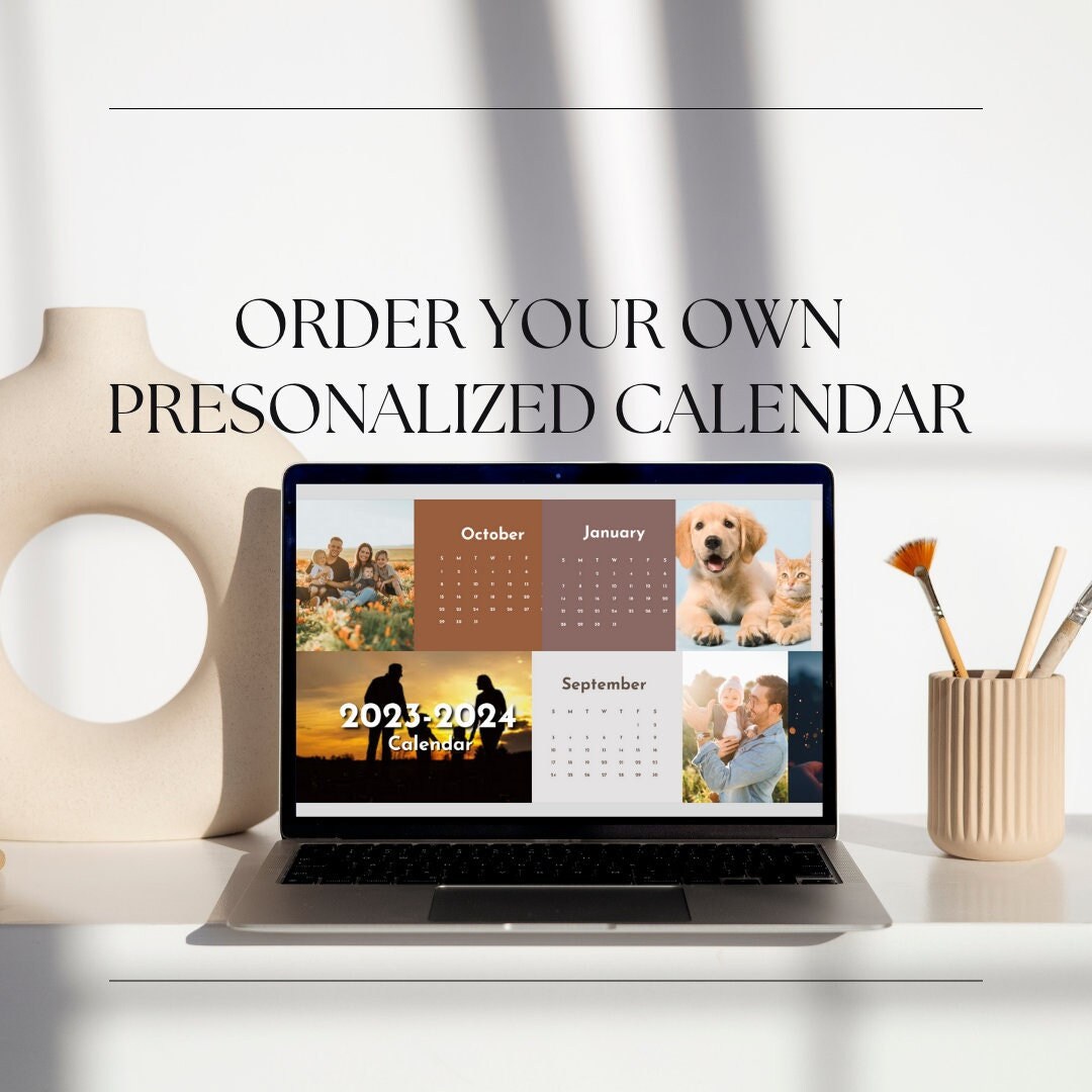 Printable Customizable Calendar With Personal Touch - Etsy