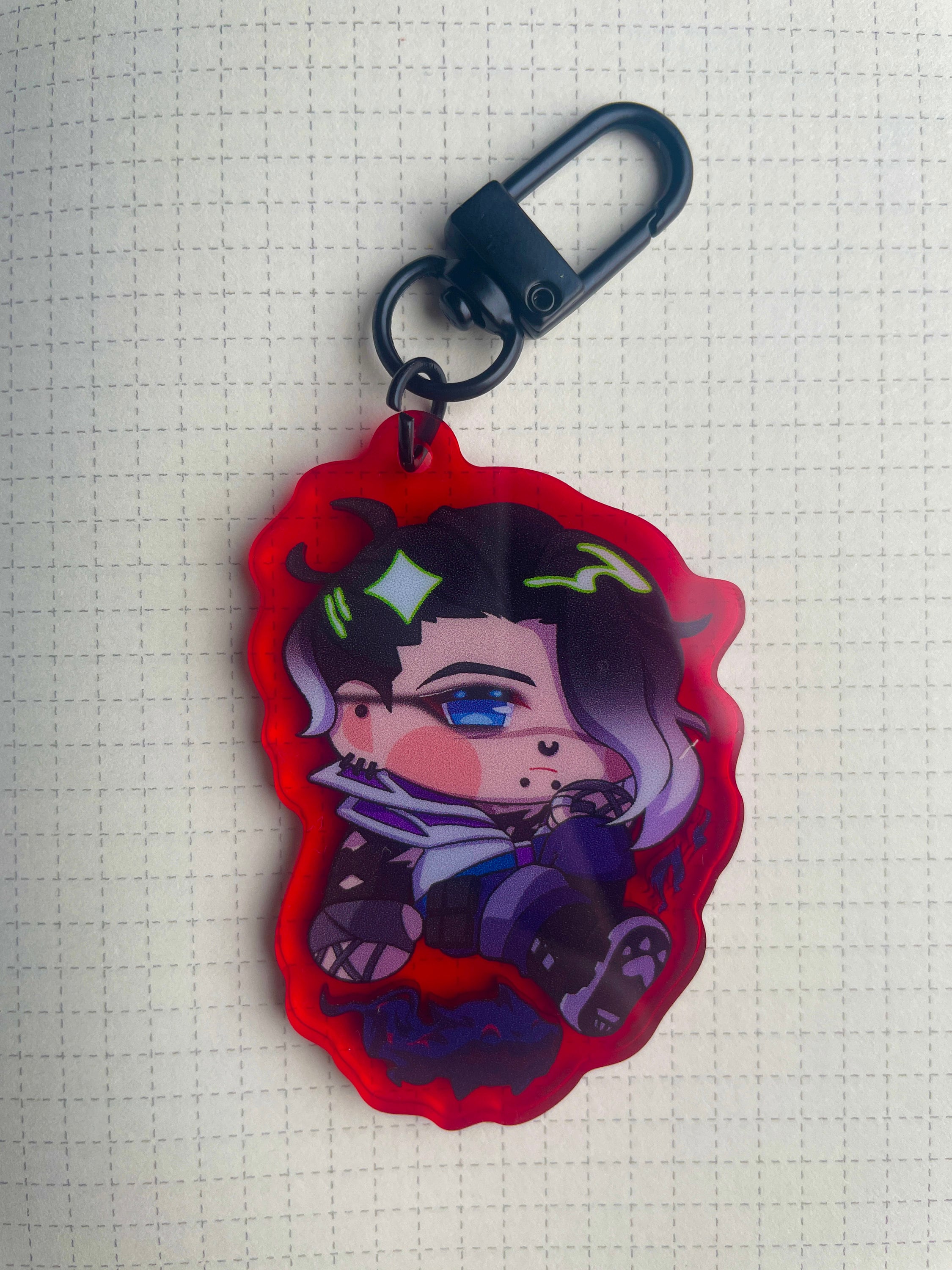 Valorant Initiator Agent Acrylic Keychains/charms - Etsy