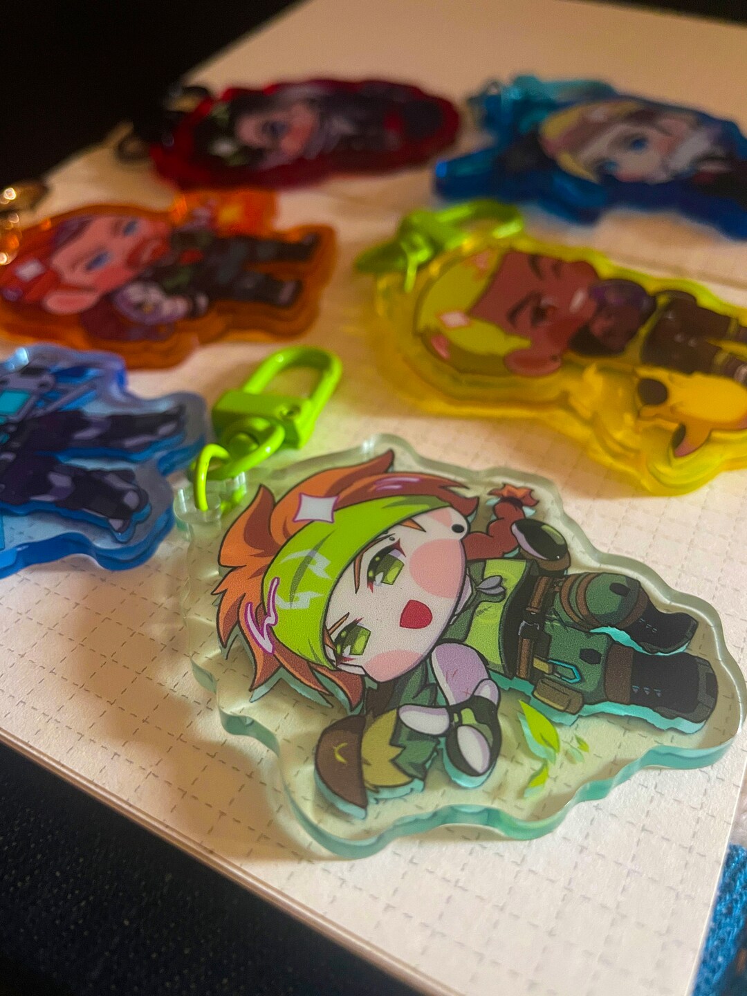 Valorant Initiator Agent Acrylic Keychains/charms - Etsy