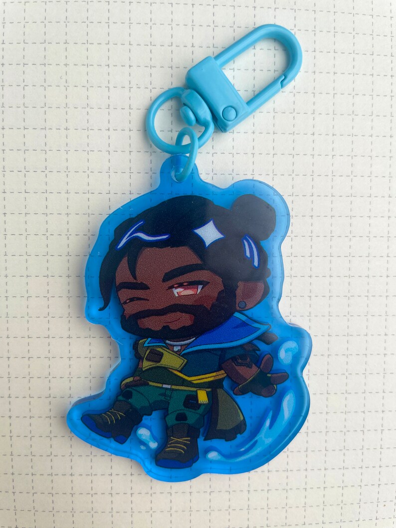 Valorant Controller Agent Acrylic Keychains/charms - Etsy