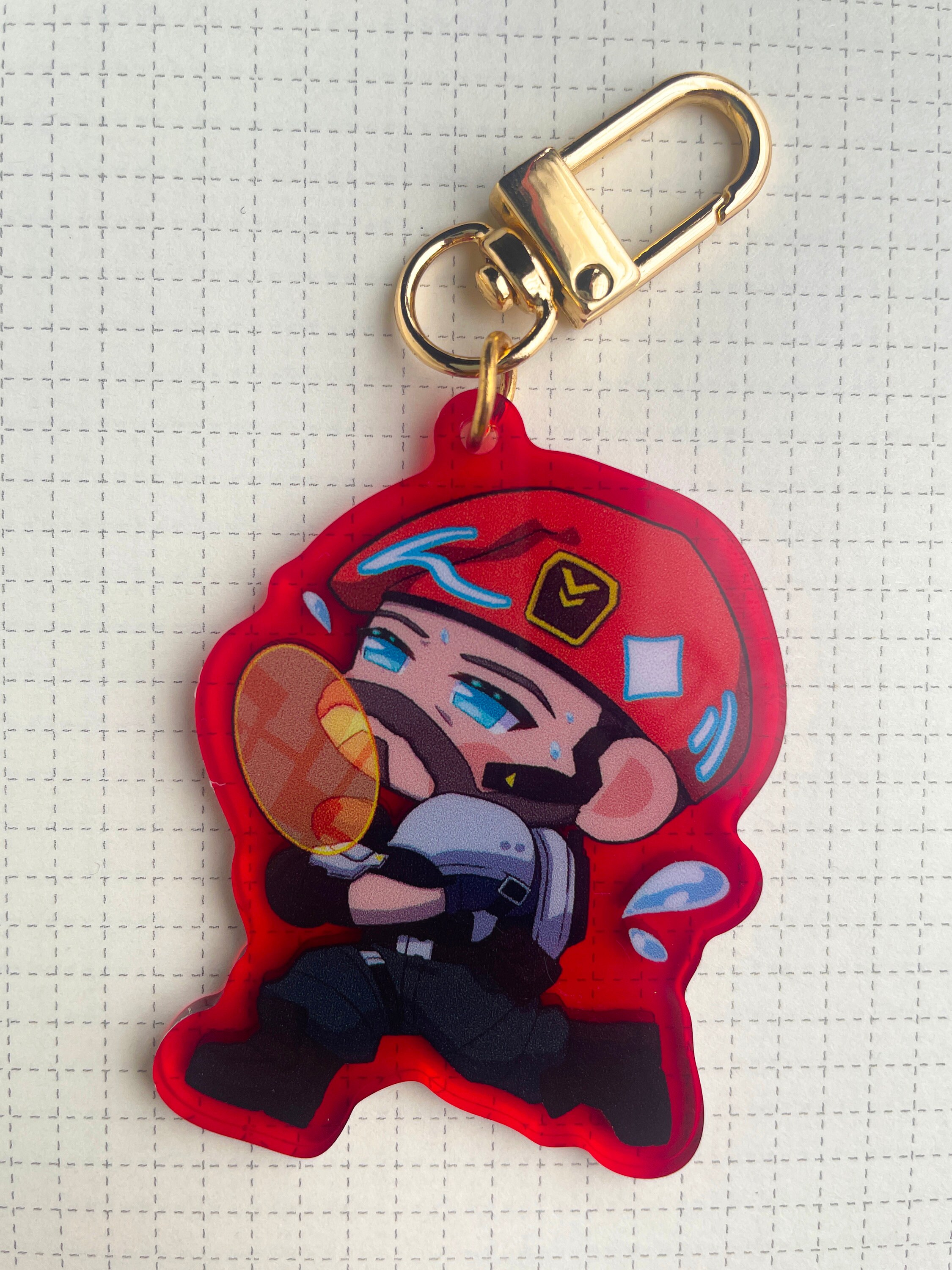 Valorant Controller Agent Acrylic Keychains/charms - Etsy