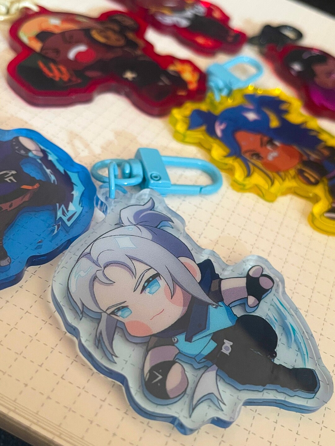 Valorant Duelist Agent Acrylic Keychains/charms - Etsy