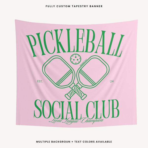 Pickleball Custom Banner - Etsy