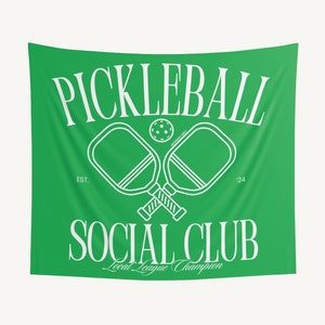 Pickleball Banner Pickleball Flag Pickleball Tapestry Pickleball ...
