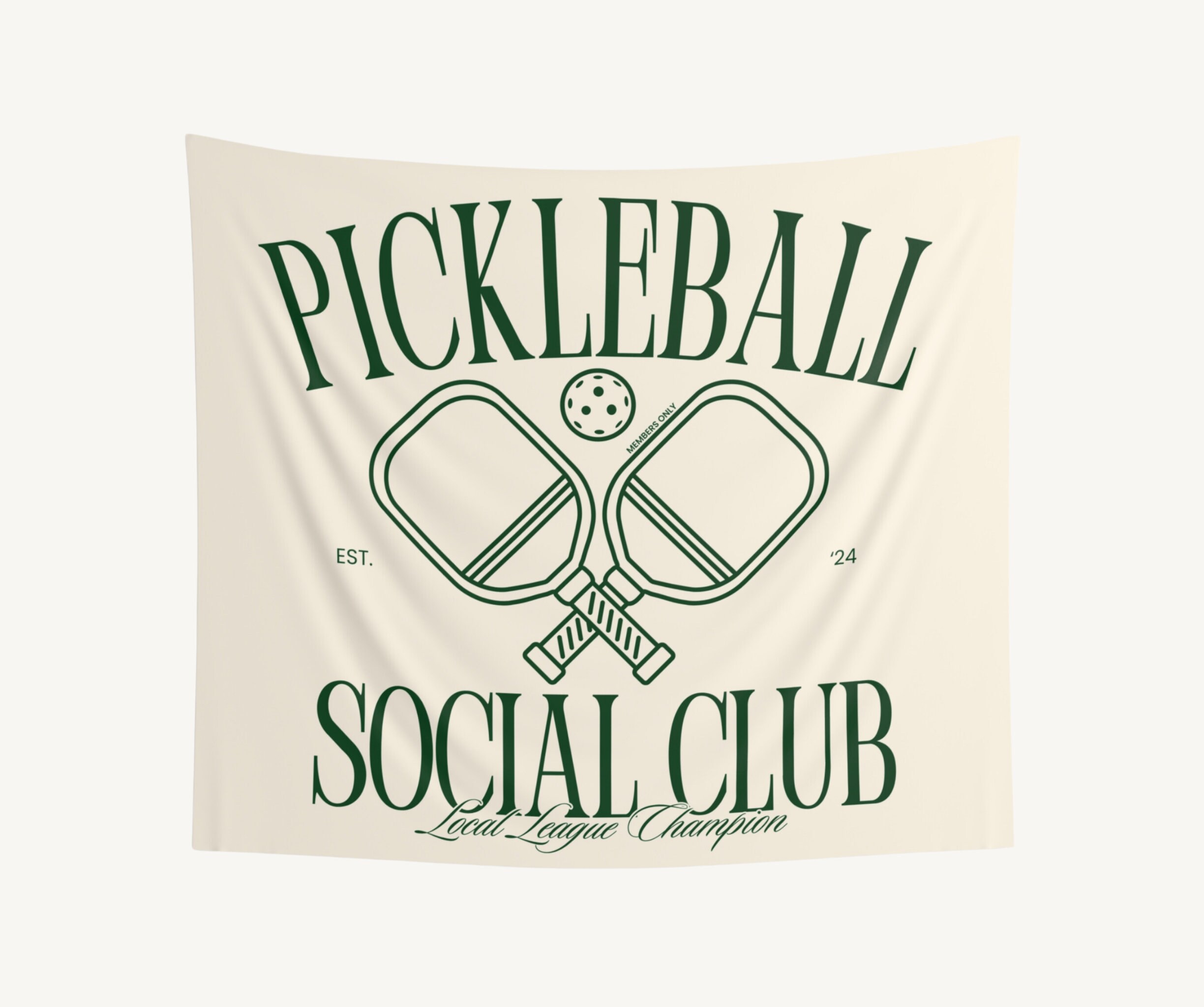Pickleball Banner Pickleball Flag Pickleball Tapestry Pickleball ...