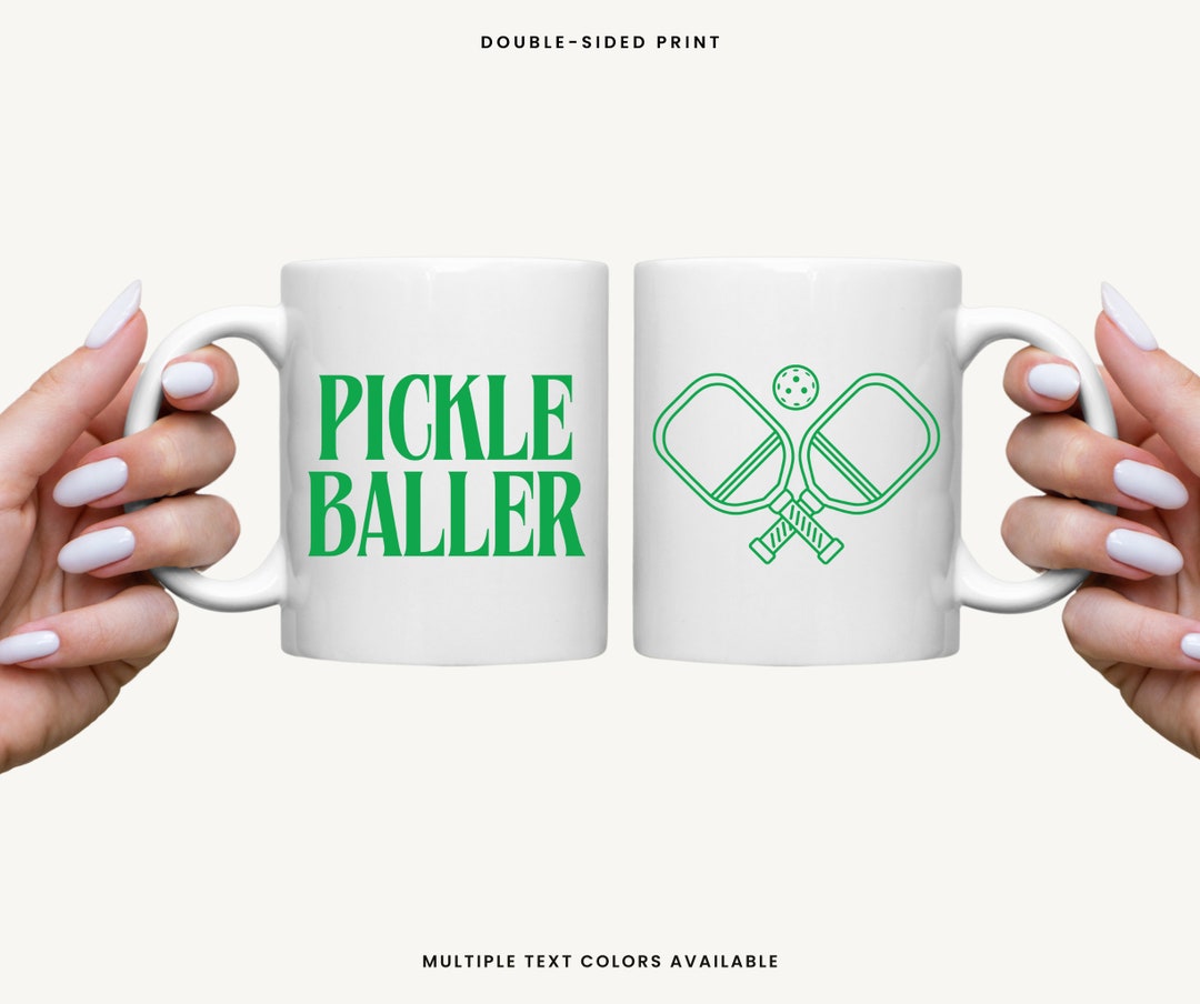 Custom Pickleballer Mug Pickleball Coffee Mug Pickleball Cup Pickleball ...