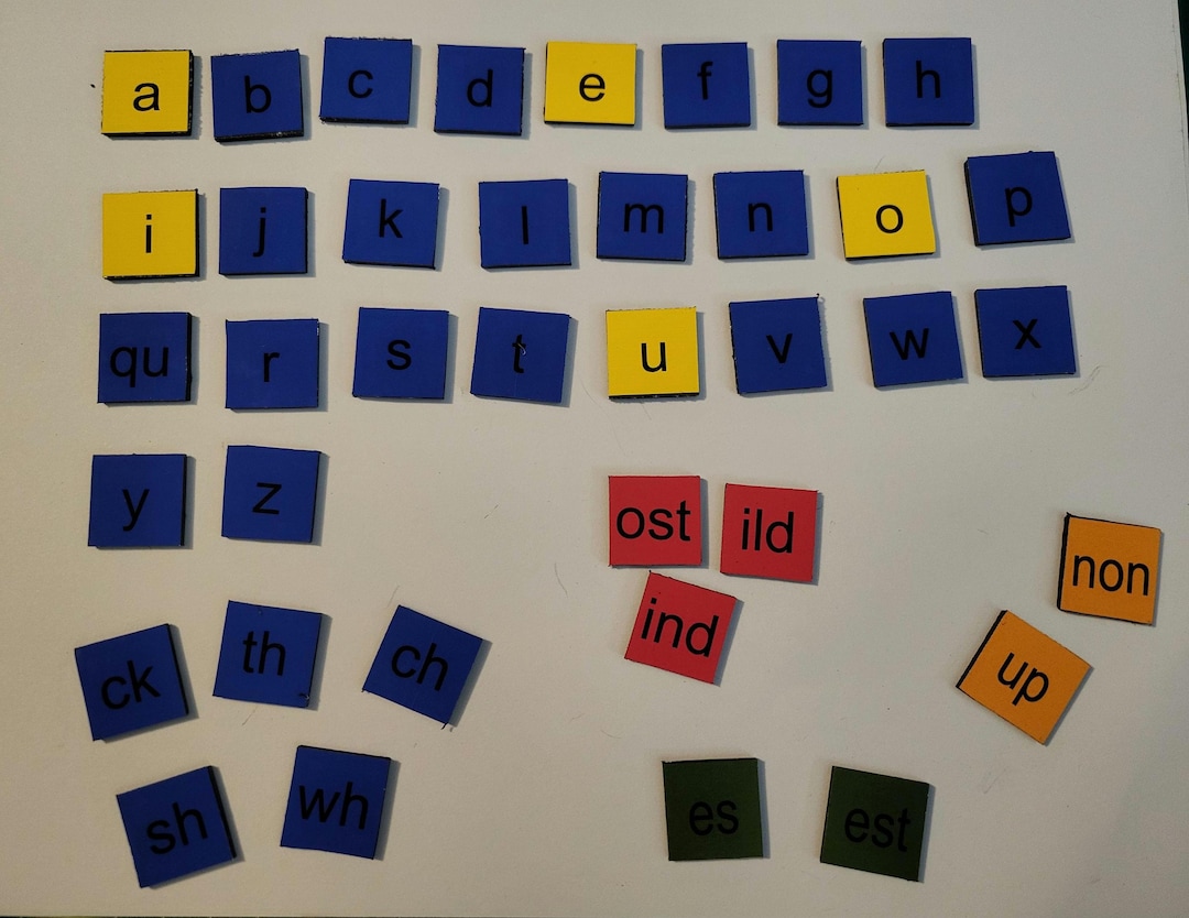 Barton Reading Tiles - Etsy