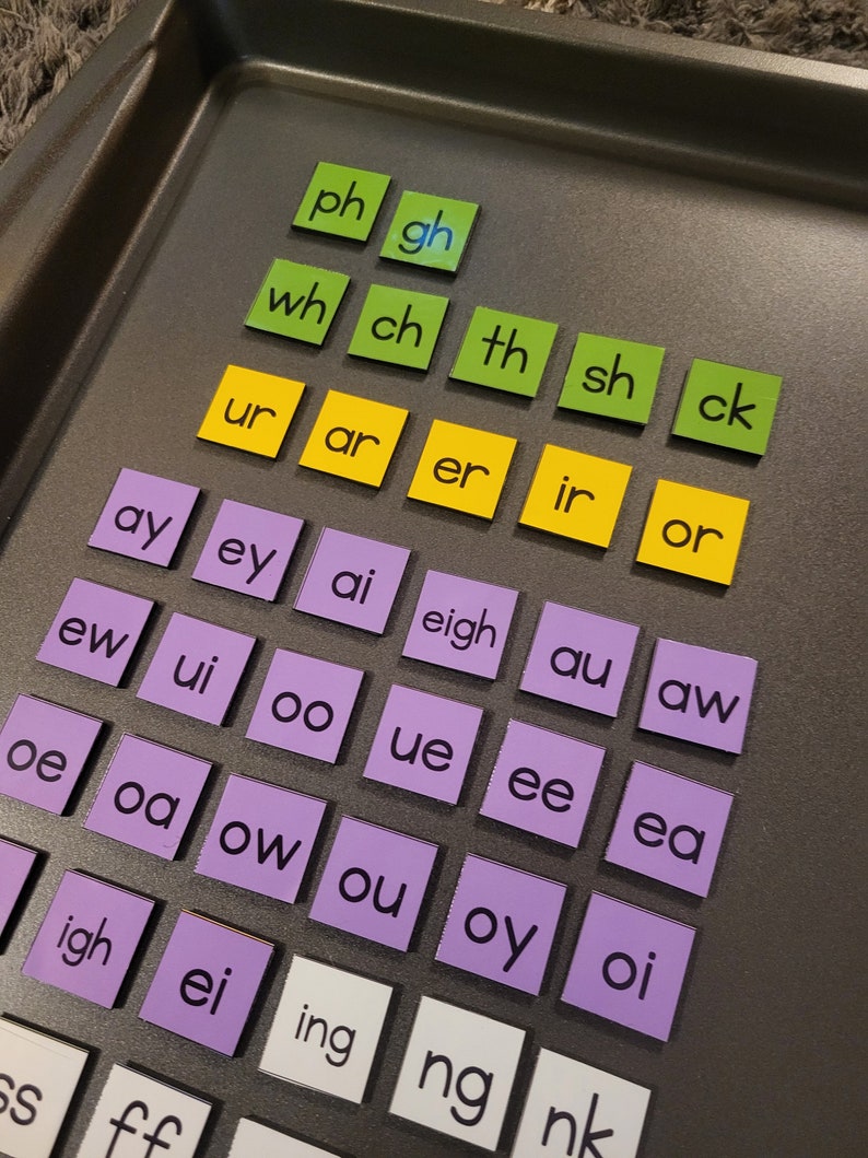 Science of Reading Tiles - Etsy