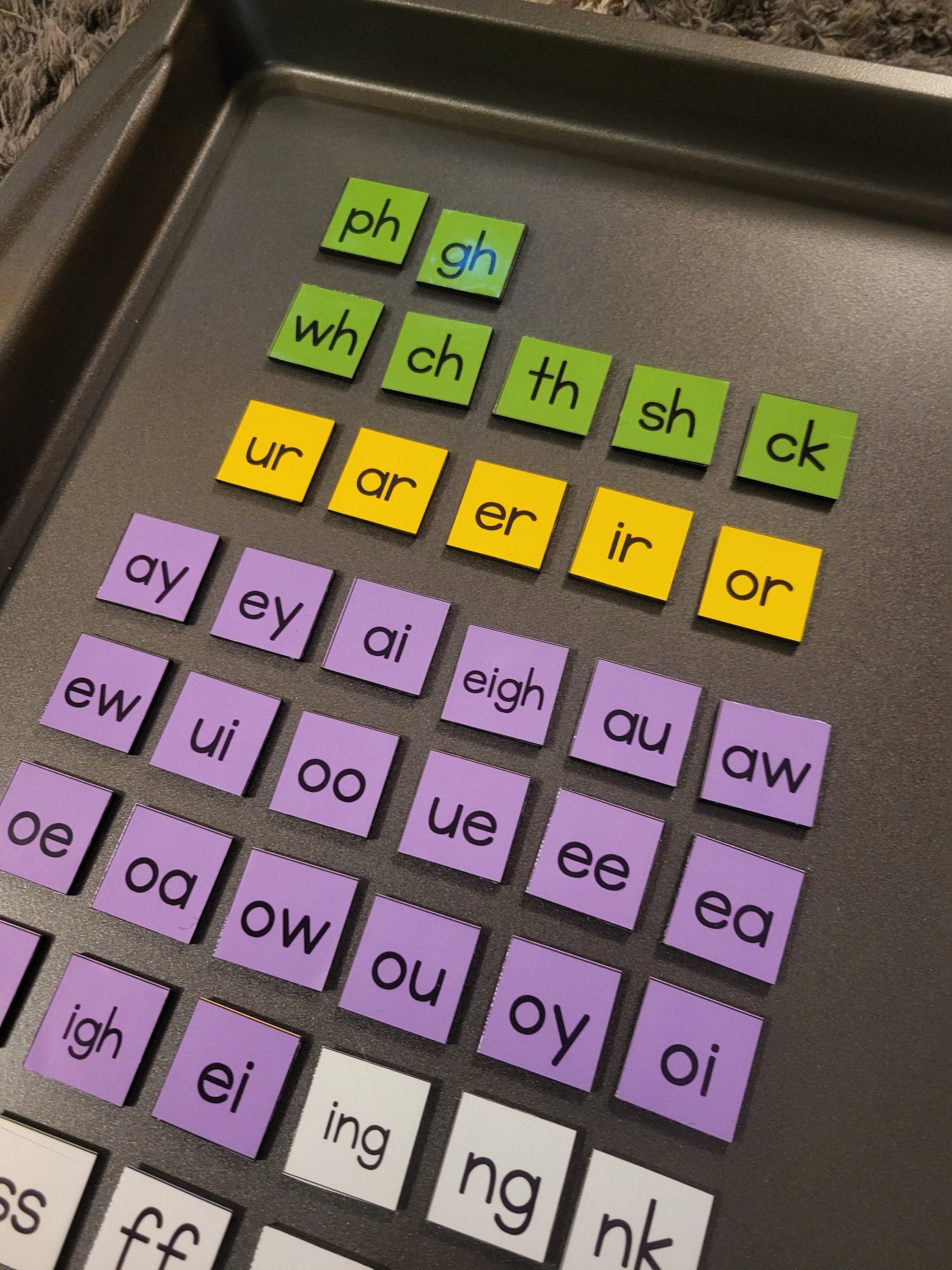 Science of Reading Tiles - Etsy