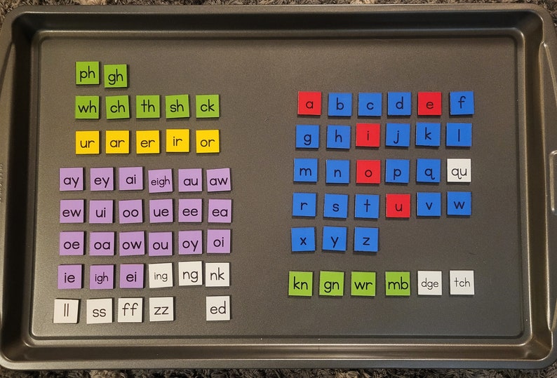 Science of Reading Tiles - Etsy