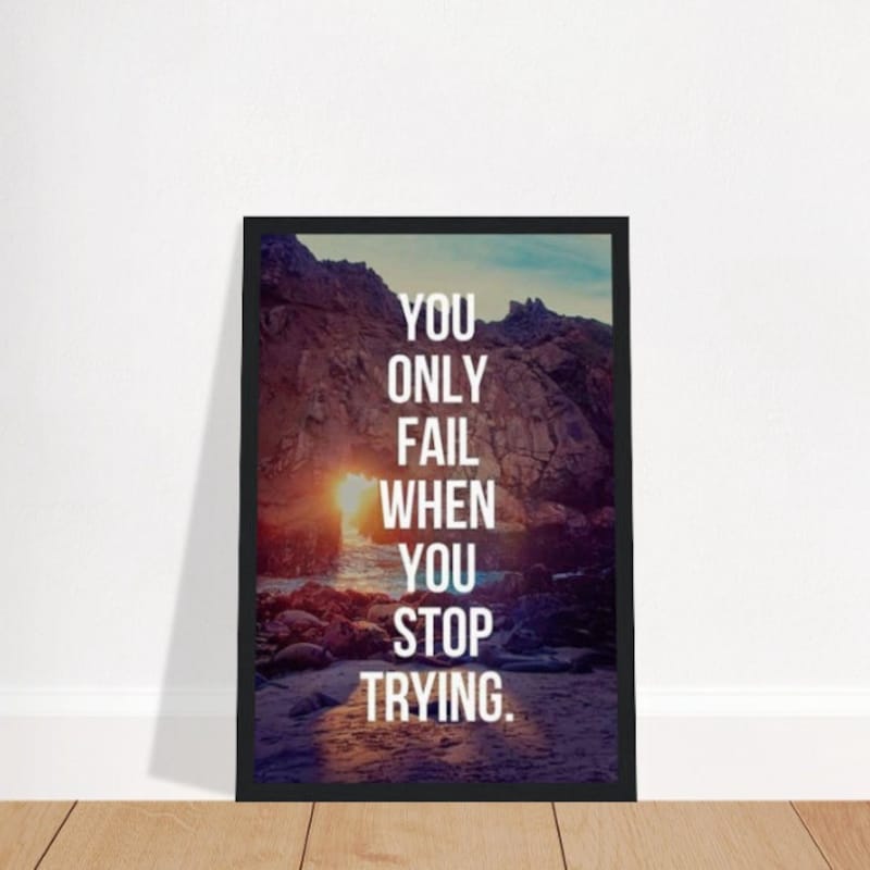 Motivational Poster - Etsy