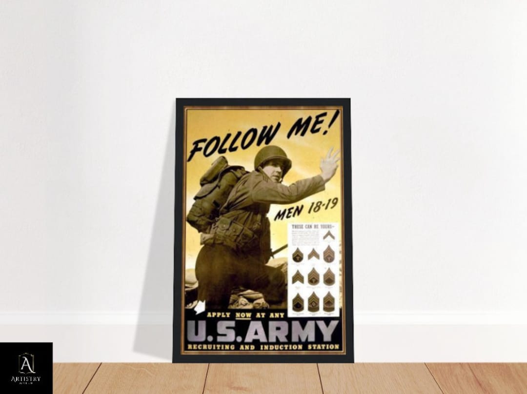 Military Poster, Military Wall Art, Military Art, Military Artwork ...