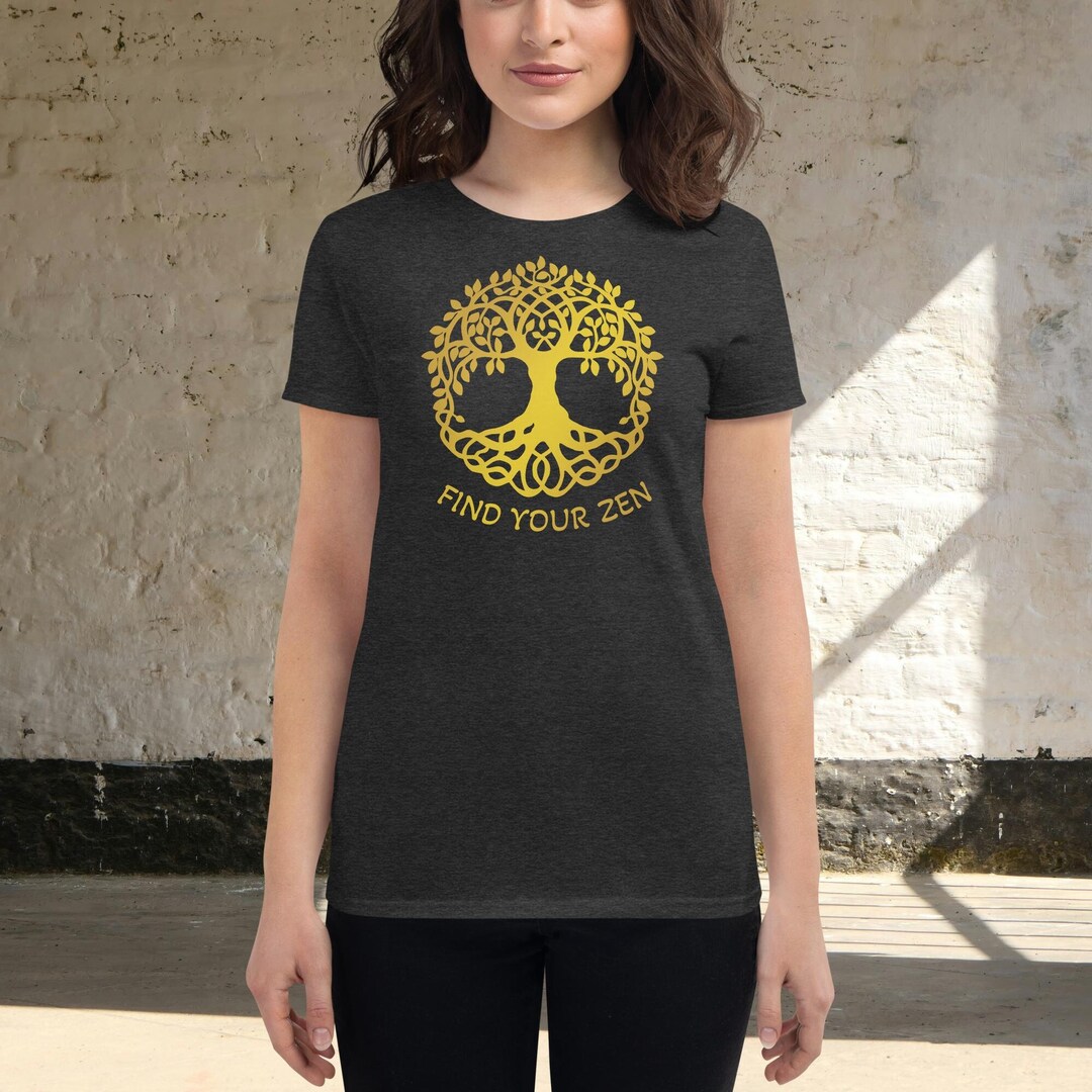 Relaxed Fit Yoga T-shirt: Find Your Zen in Style Ideal Gift for Moms ...