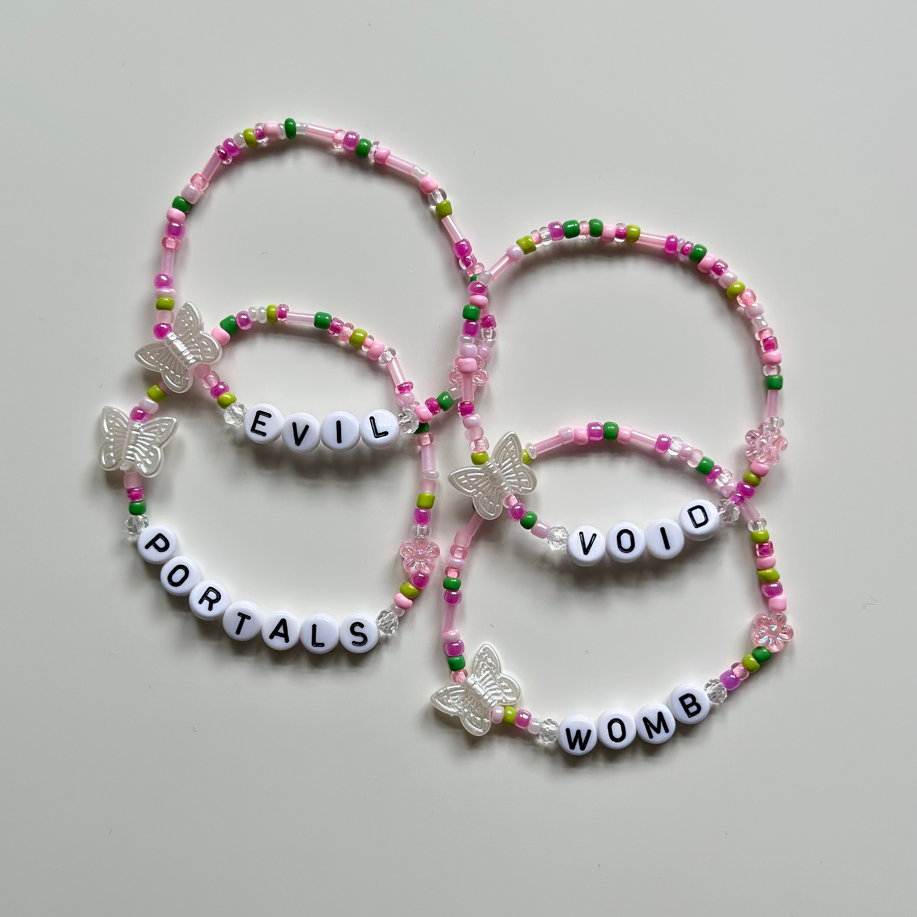 Melanie Martinez Portals Inspired Seed Bead Friendship Bracelet - Etsy UK