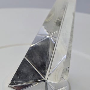 Eiffel Tower Crystal Paperweight - 3'' High - Etsy