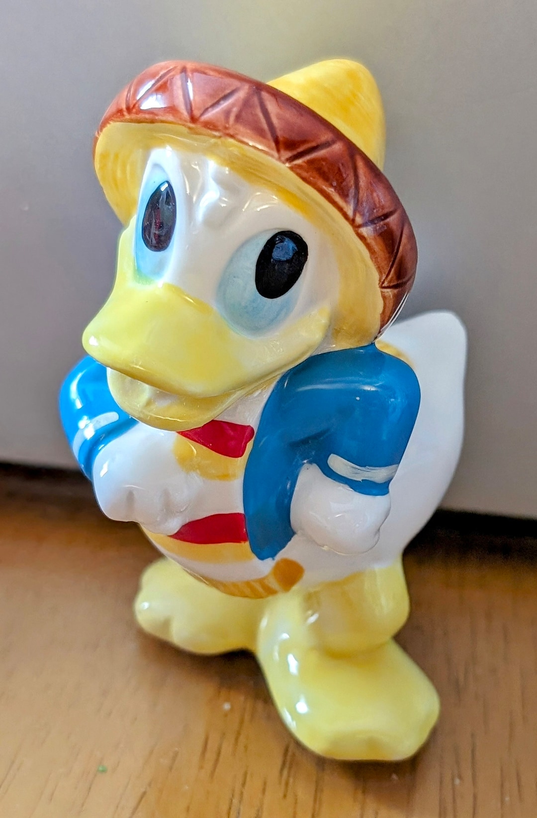 Vintage Mexican Donald Duck Ceramic Figurine Measures 3.5 Japan - Etsy