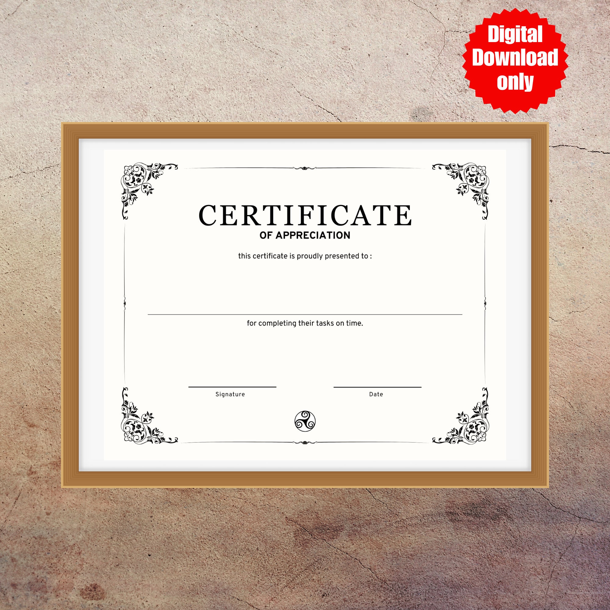 BDSM Certification of Appreciation for Completing Tasks, Dom to Sub ...