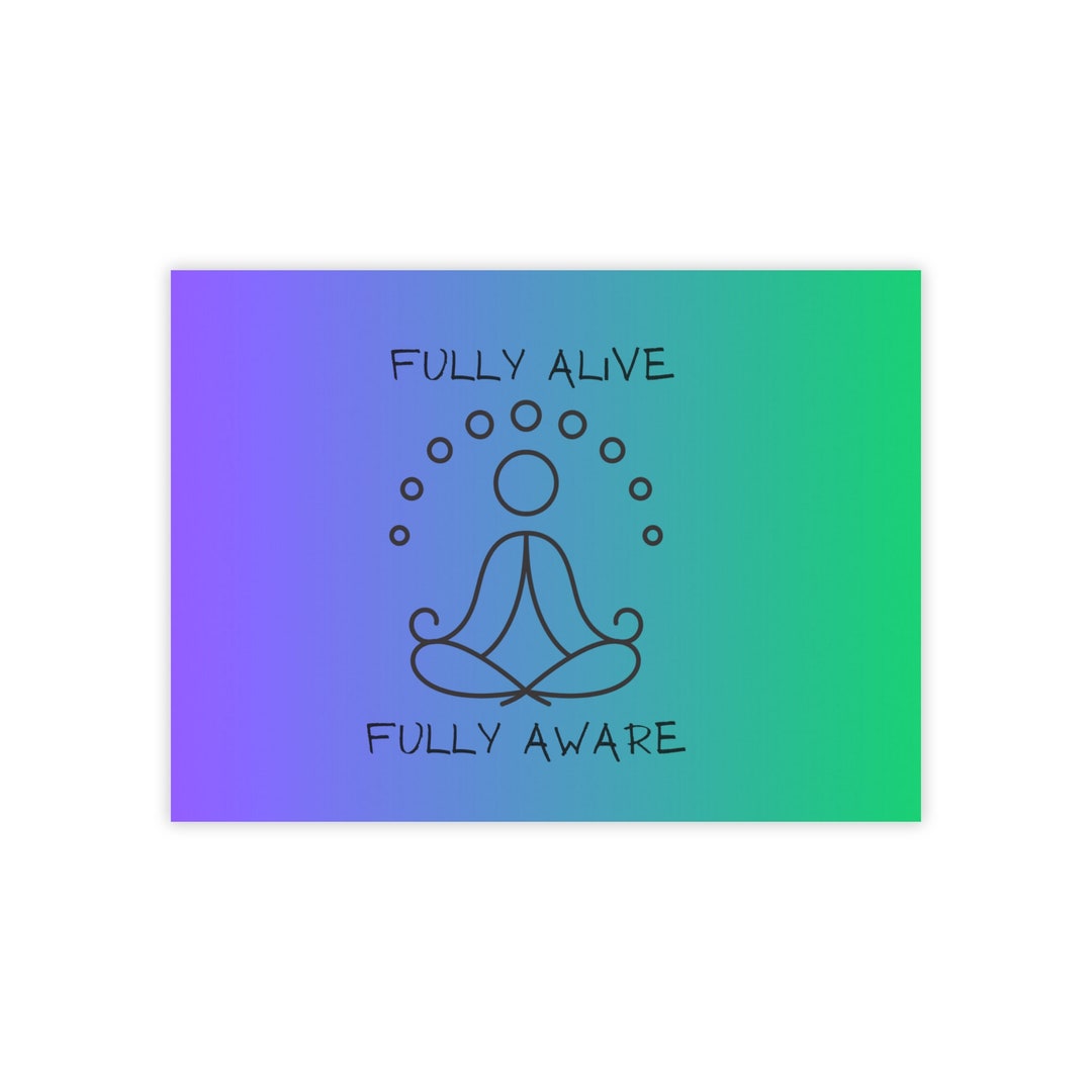 Fully Alive, Fully Aware Post-it® Note Pads - Etsy