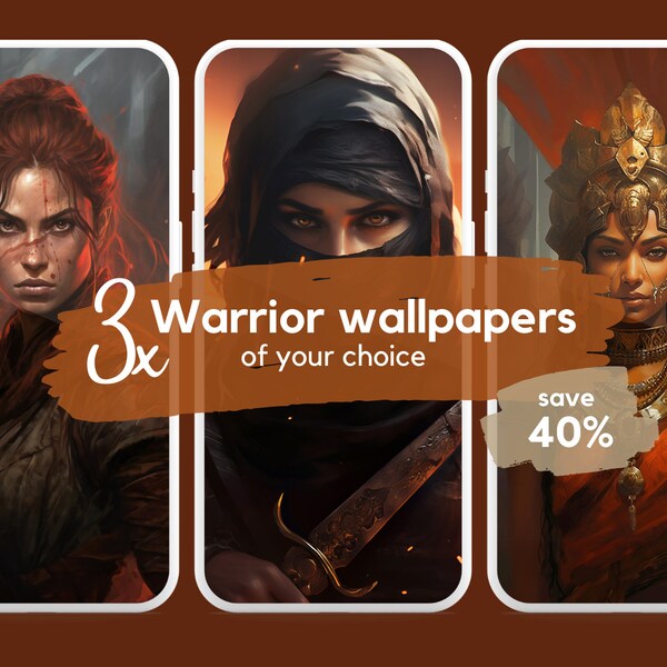 Female Warrior - Etsy