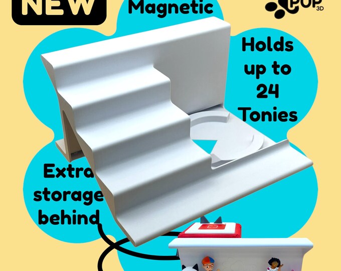 Large Rainbow Tonie Box Docking Station Figure Storage Tonie Figure ...