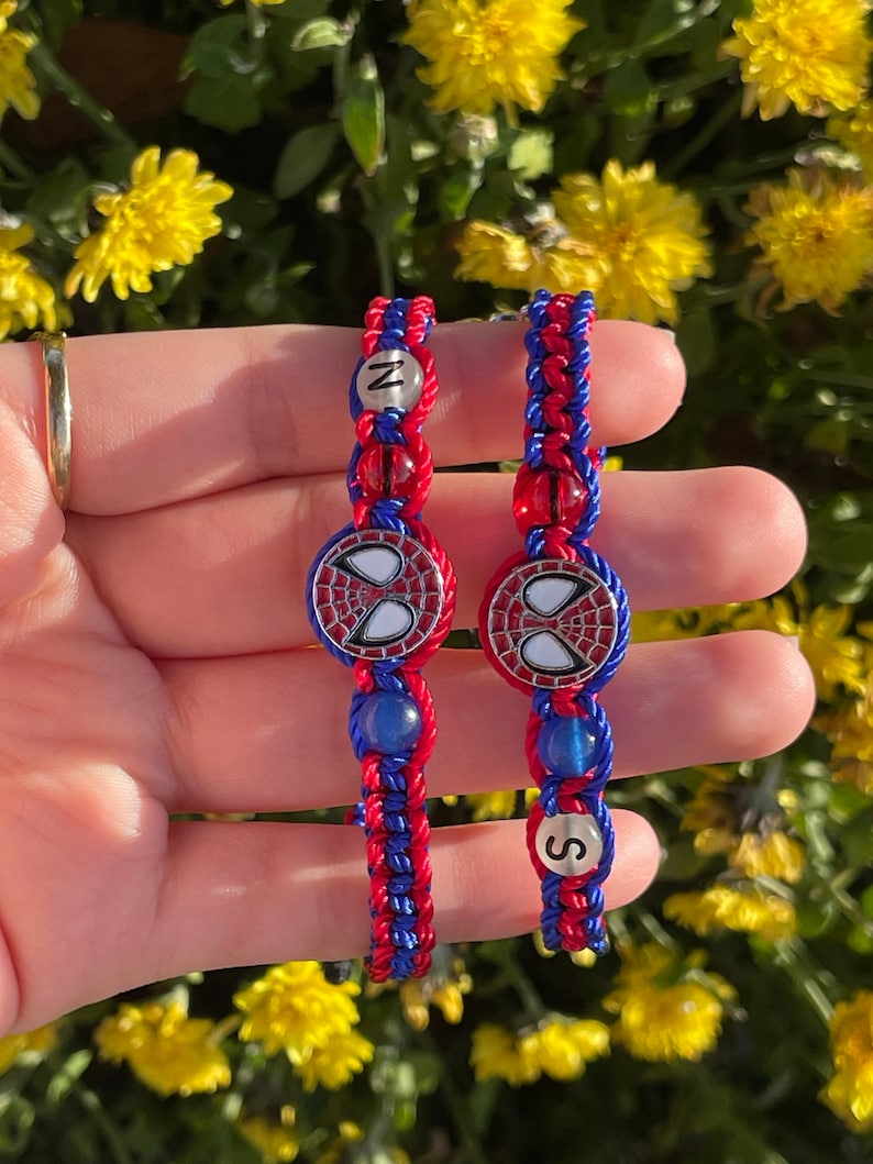 Spider Matching Couple / Friendship Bracelets - Etsy