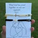 Matching Cross Couples Bracelets/magnetic Heart - Etsy Canada
