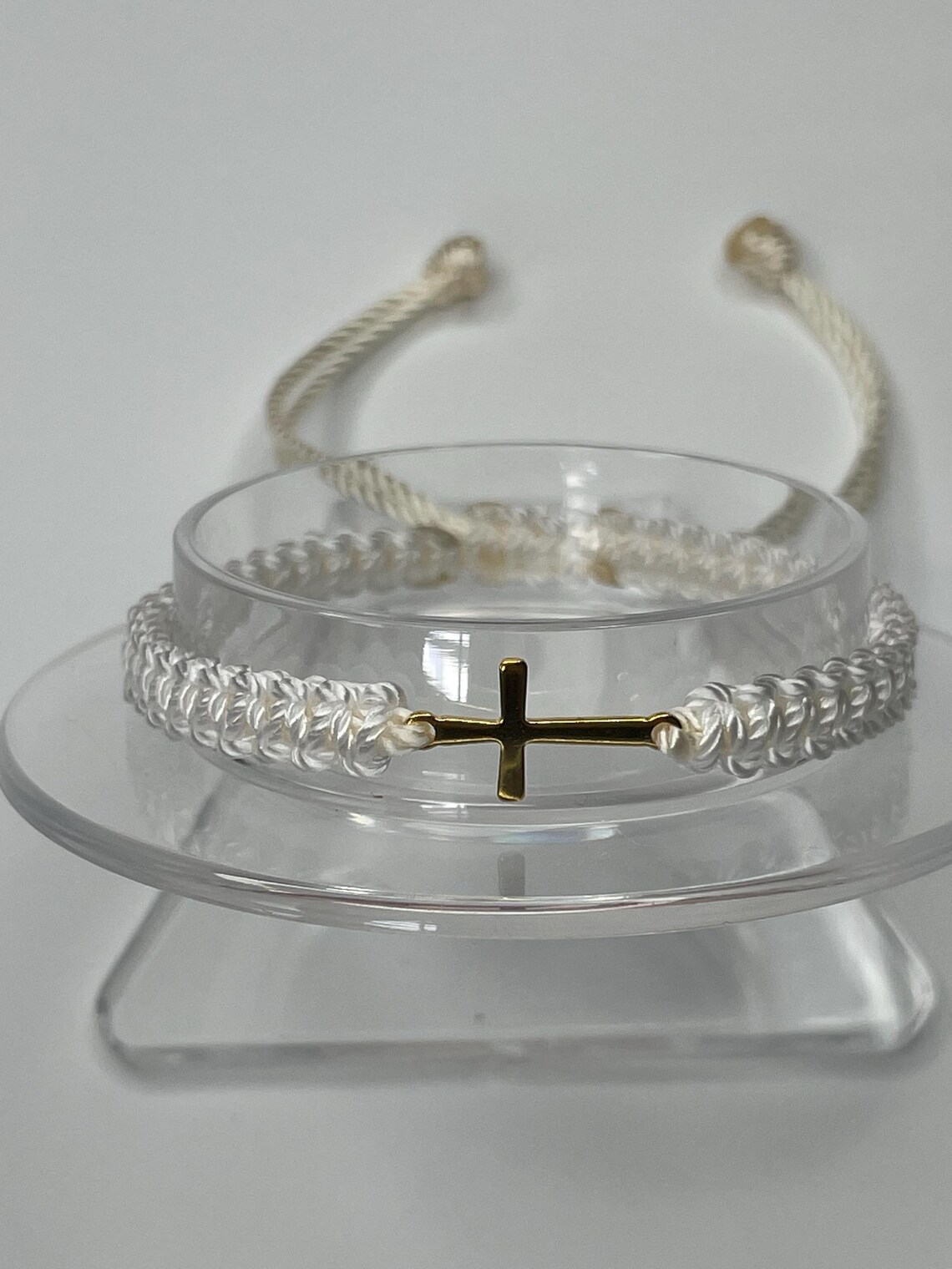 Matching Cross Couples Bracelets/magnetic Heart Gold Color Cross - Etsy