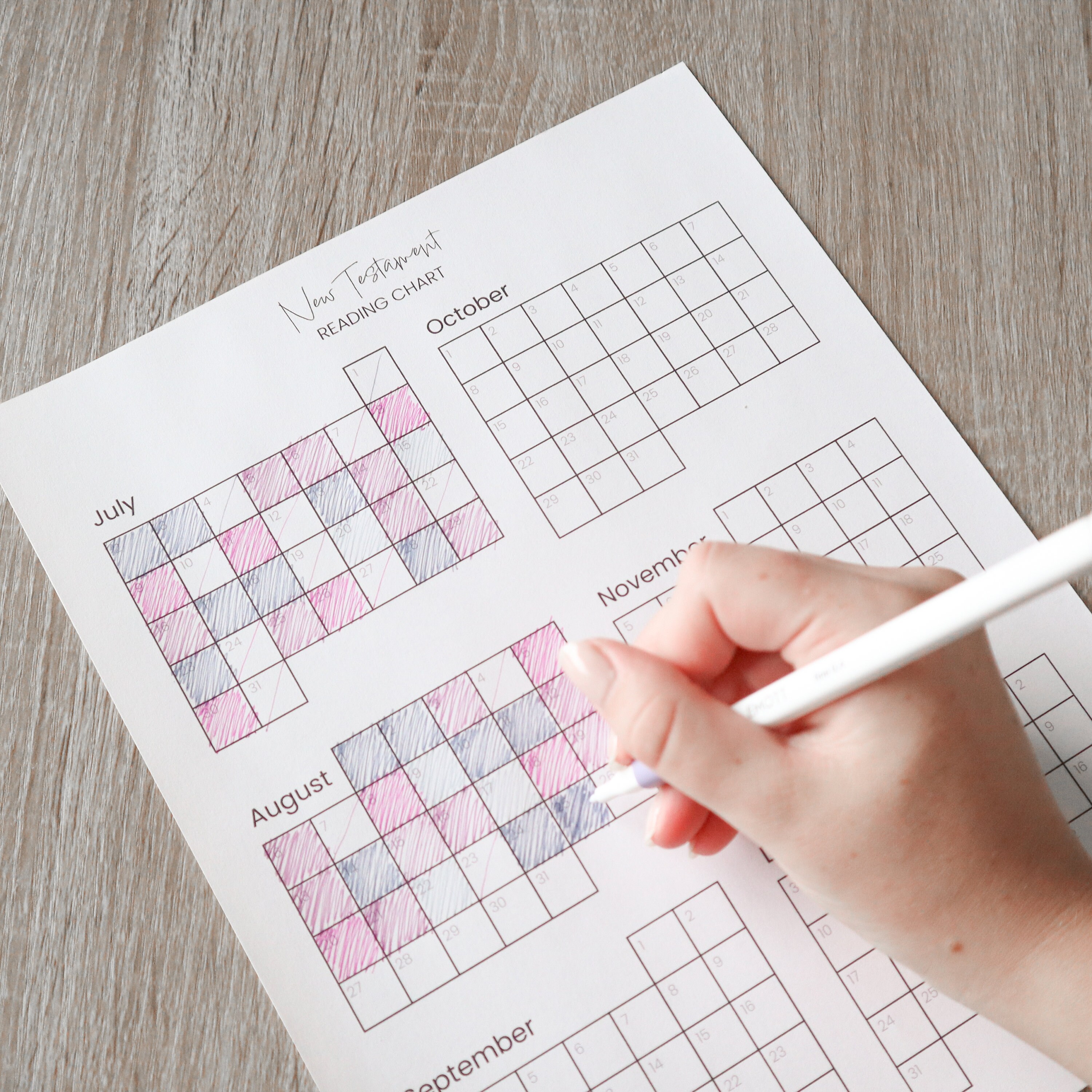 New Testament Reading Chart | Bible Reading Chart | Come Follow Me 2023 ...