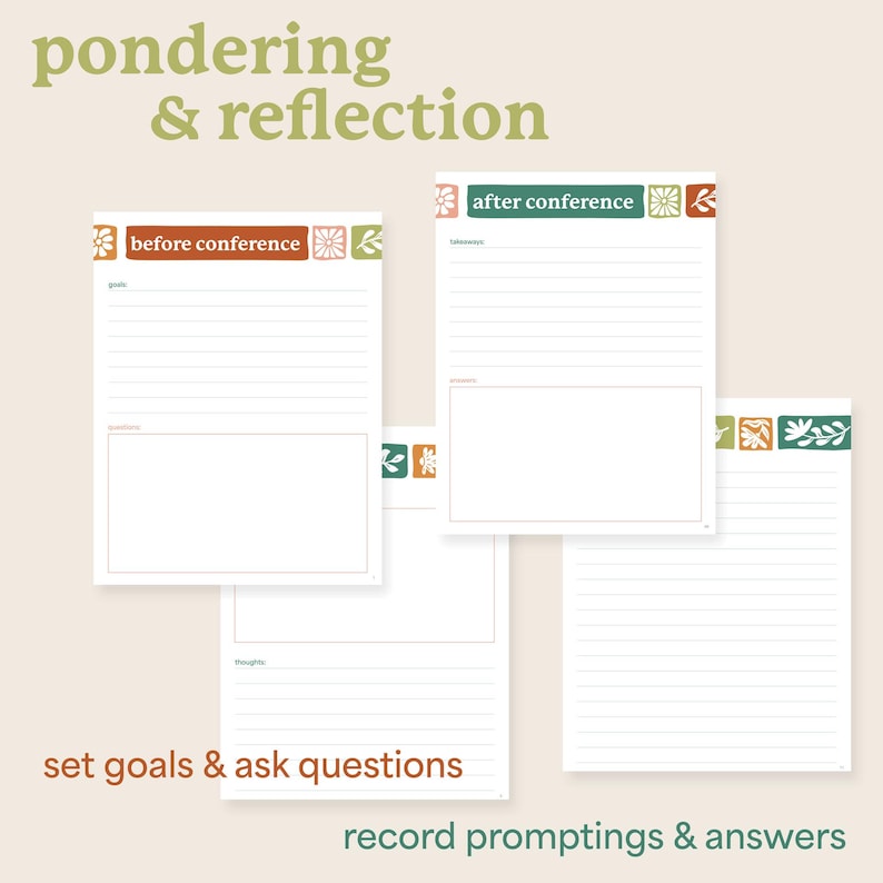 General Conference Journal | Printable General Conference Pages ...