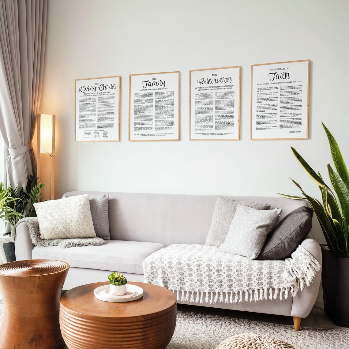 Printable LDS Proclamation Bundle Wall Art – the Living Christ, the ...