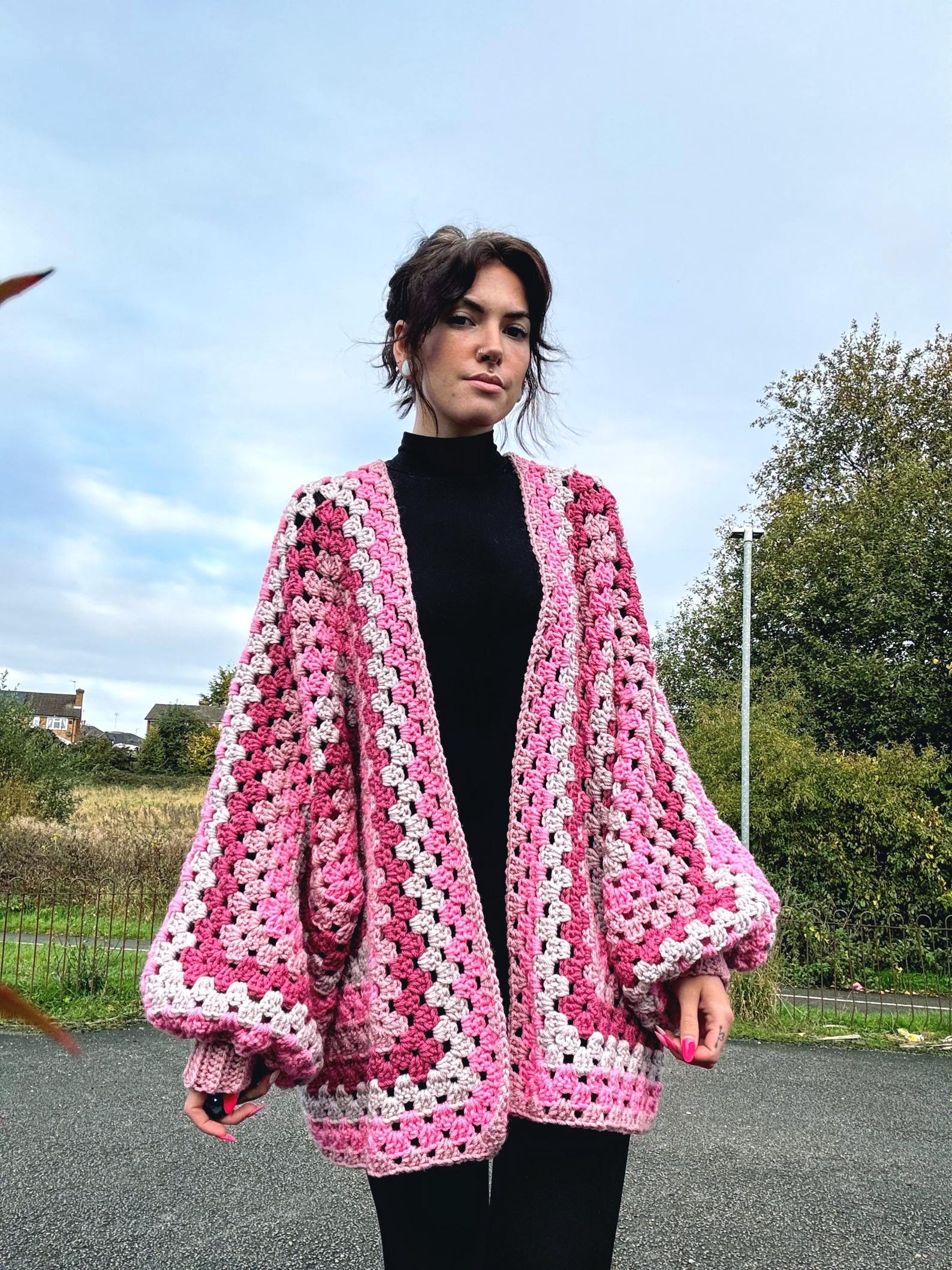 Crochet Cardigan - Etsy