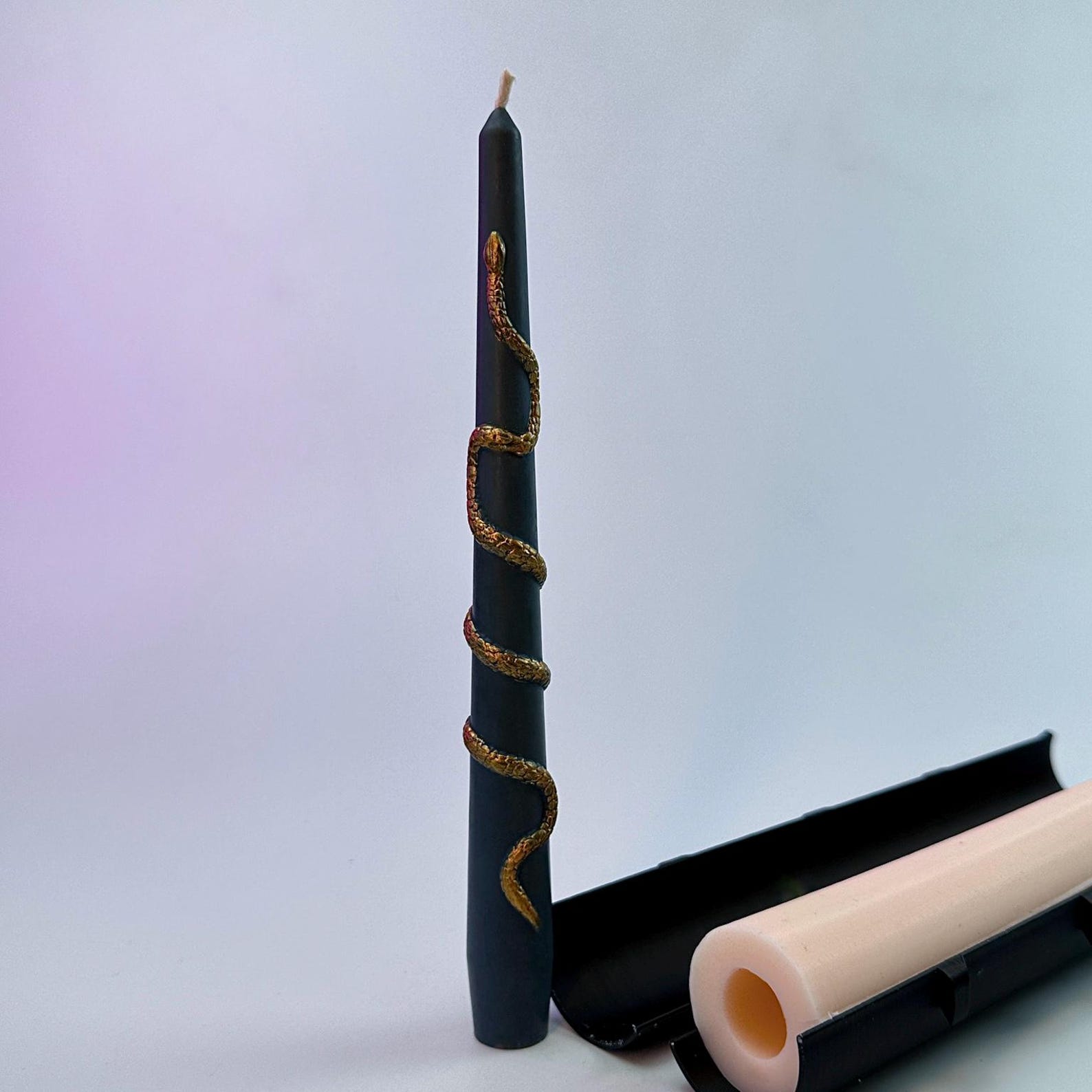 Snake Silicone Mold Pillar Candle, Table Candle Mold Snake, Silicone ...