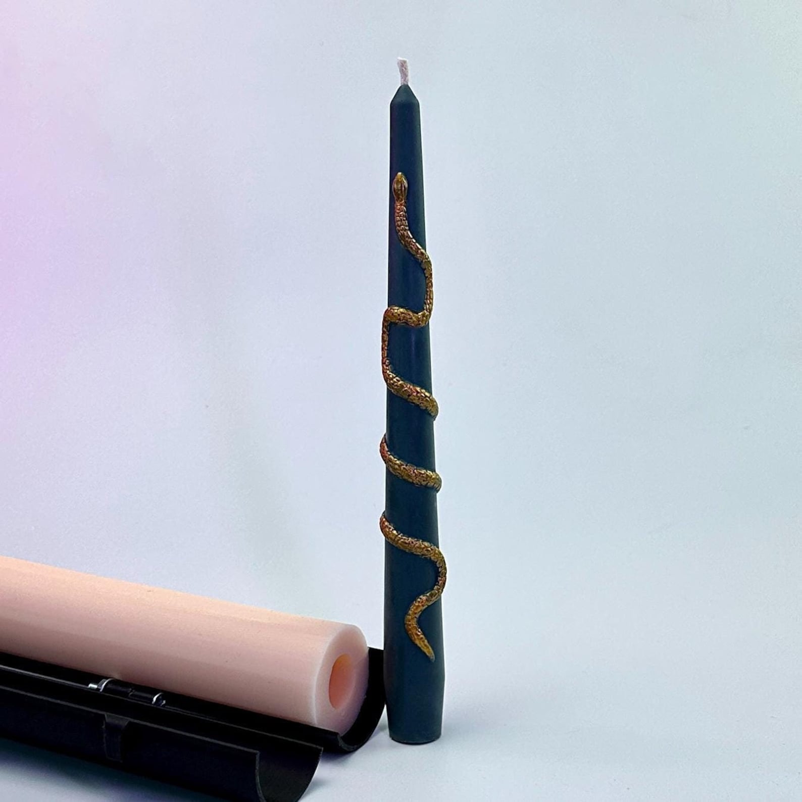 Snake Silicone Mold Pillar Candle, Table Candle Mold Snake, Silicone ...