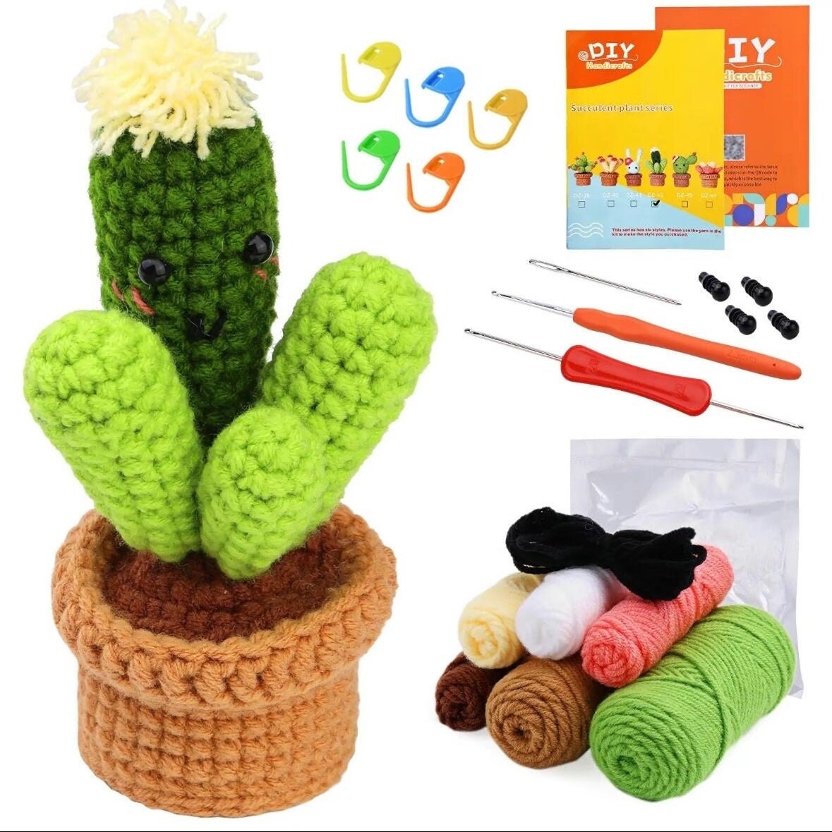 Cuddly Cute Crochet Starter Kit for Kids - Etsy
