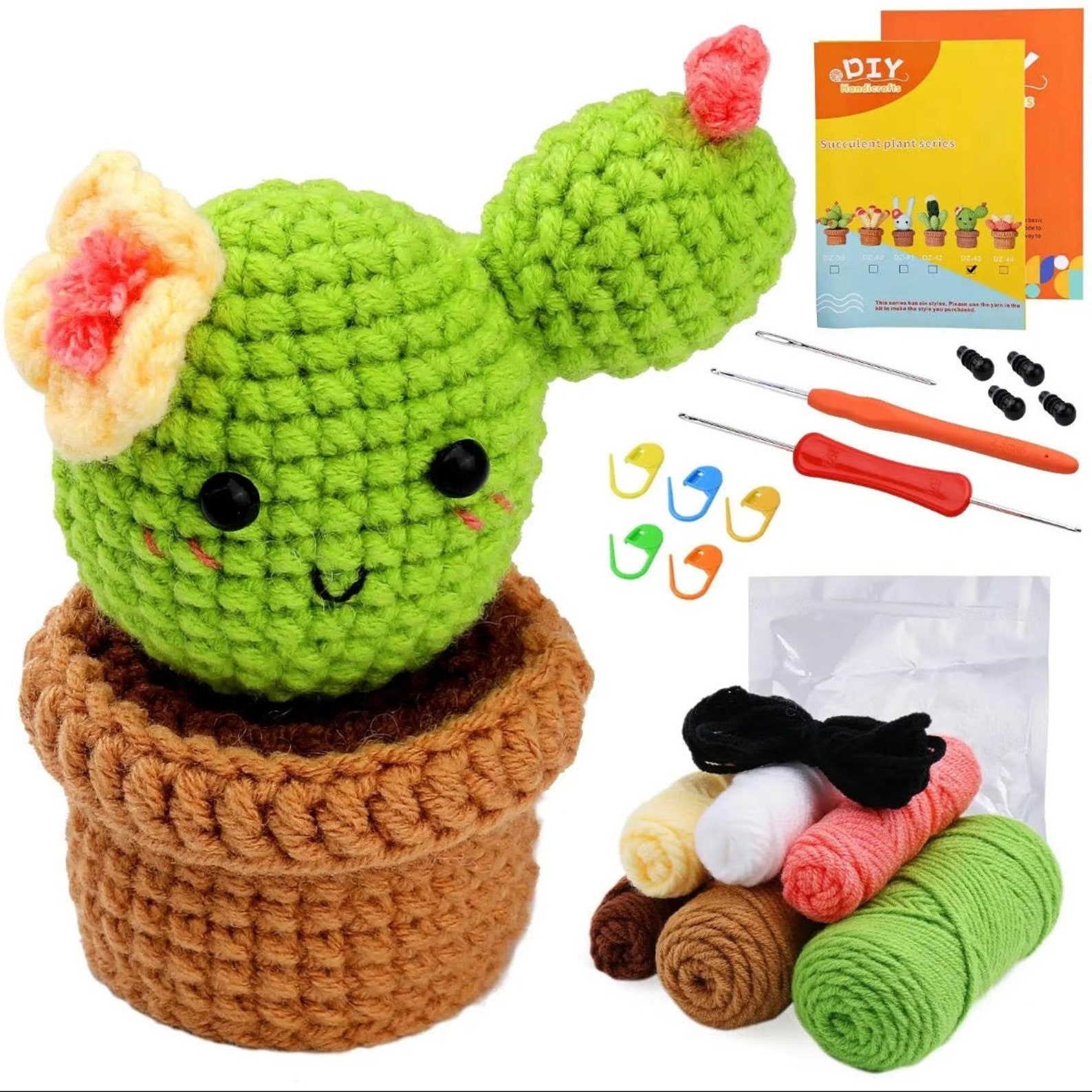 Cuddly Cute Crochet Starter Kit for Kids - Etsy