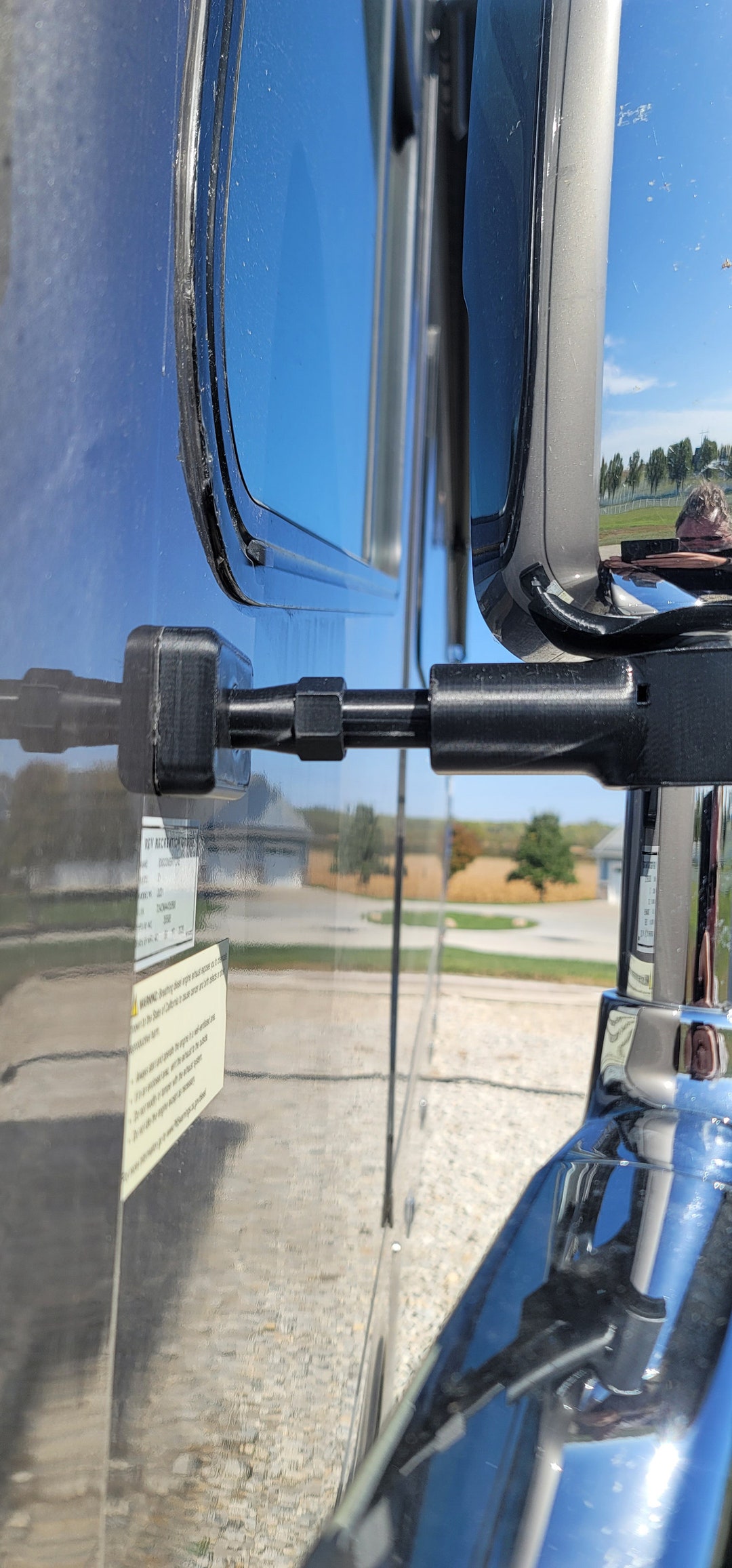 RV Drivers Side Mirror Support, Velvac Euromax Mirror - Etsy