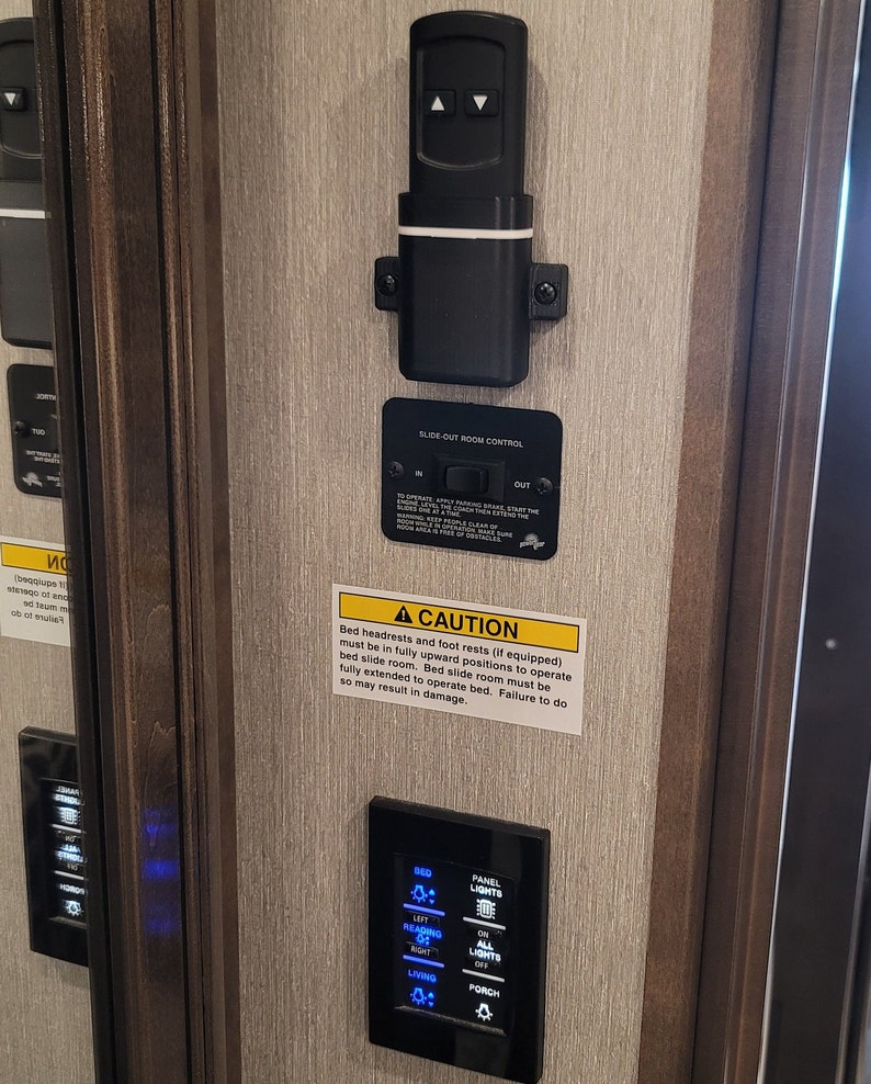 RV Bed Lift Remote Holder - Etsy