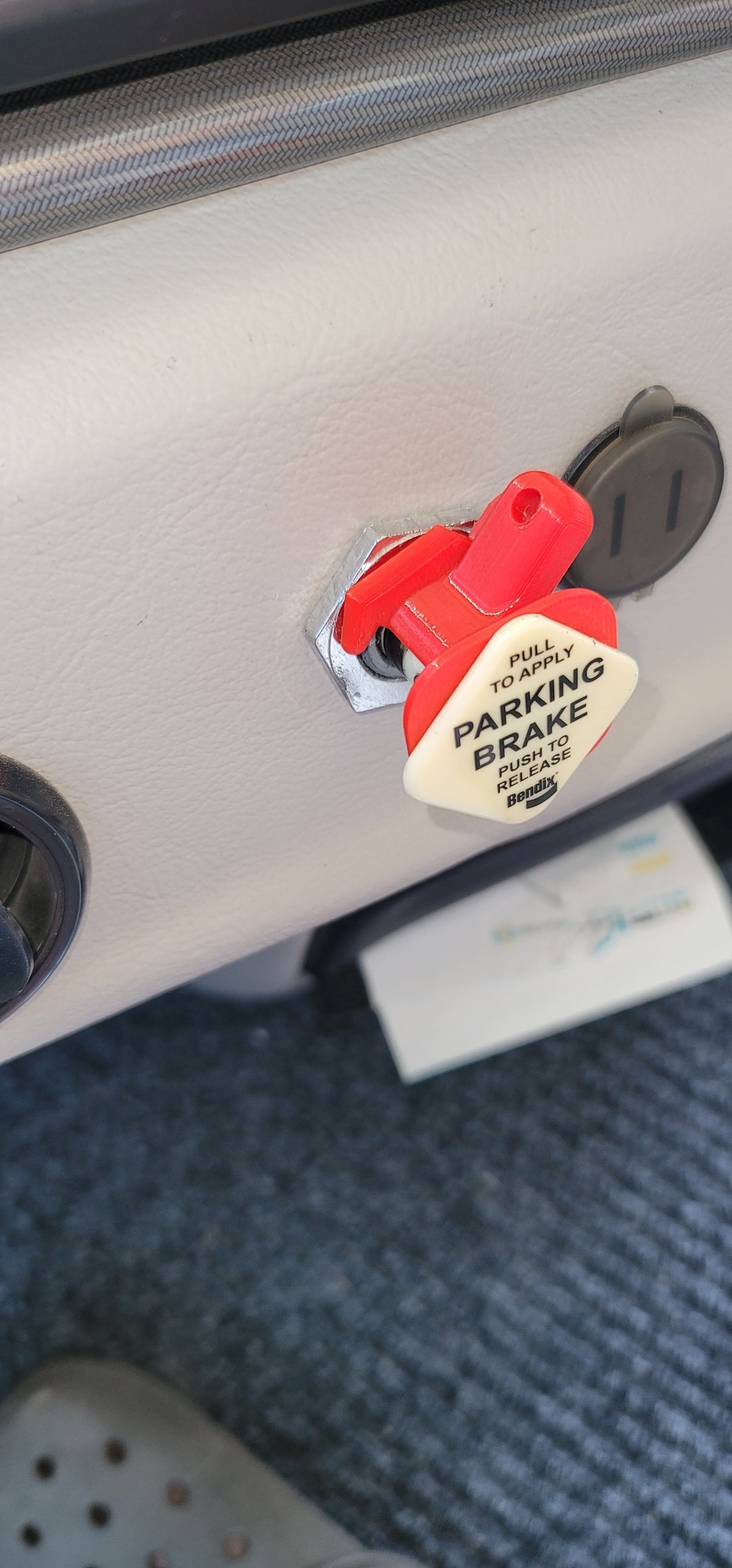 RV Parking Brake Control Valve Clip - Etsy