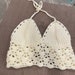 White Shell Crop Top - Etsy