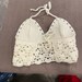 White Shell Crop Top - Etsy