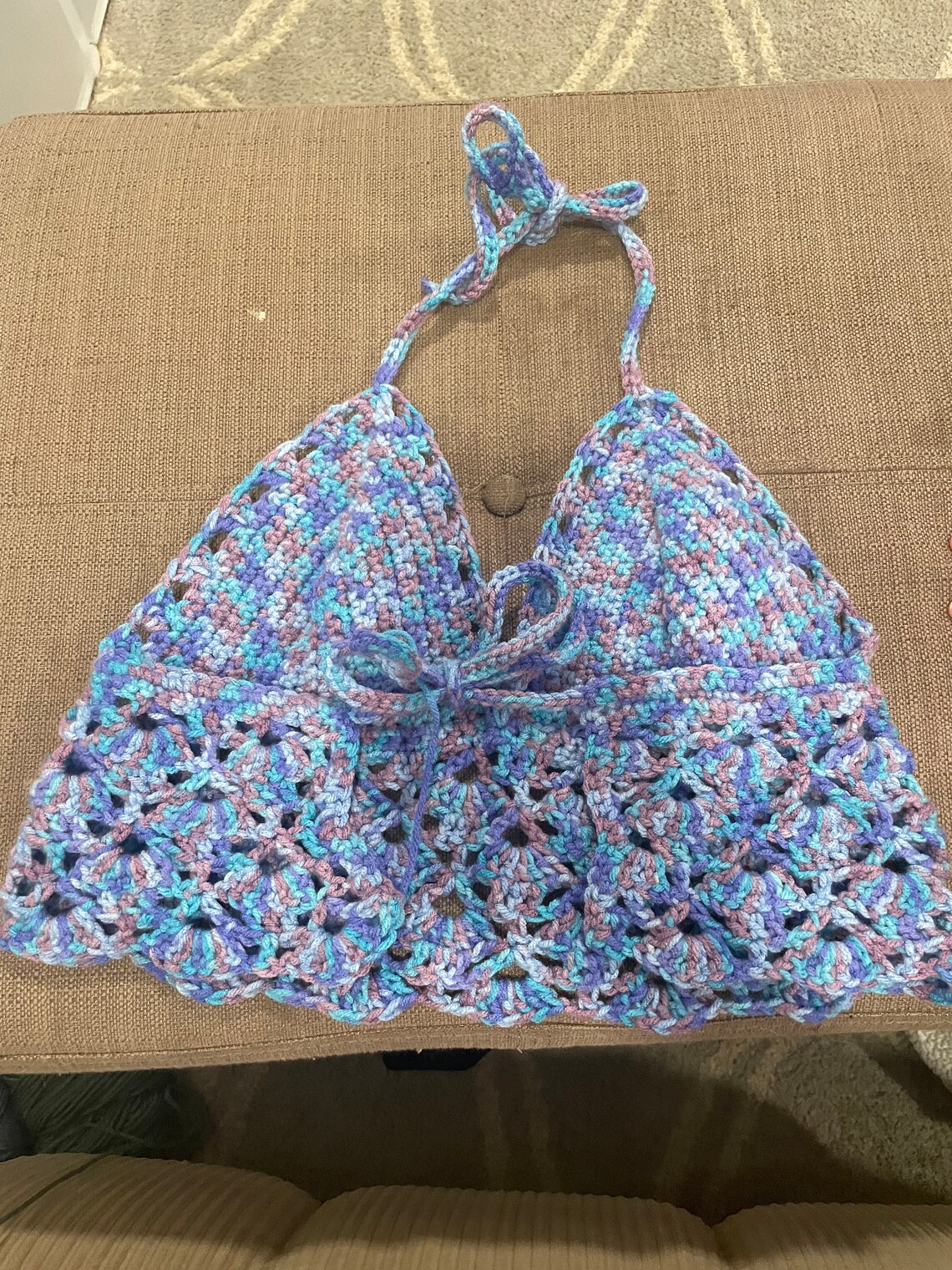 White Shell Crop Top - Etsy