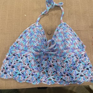 White Shell Crop Top - Etsy