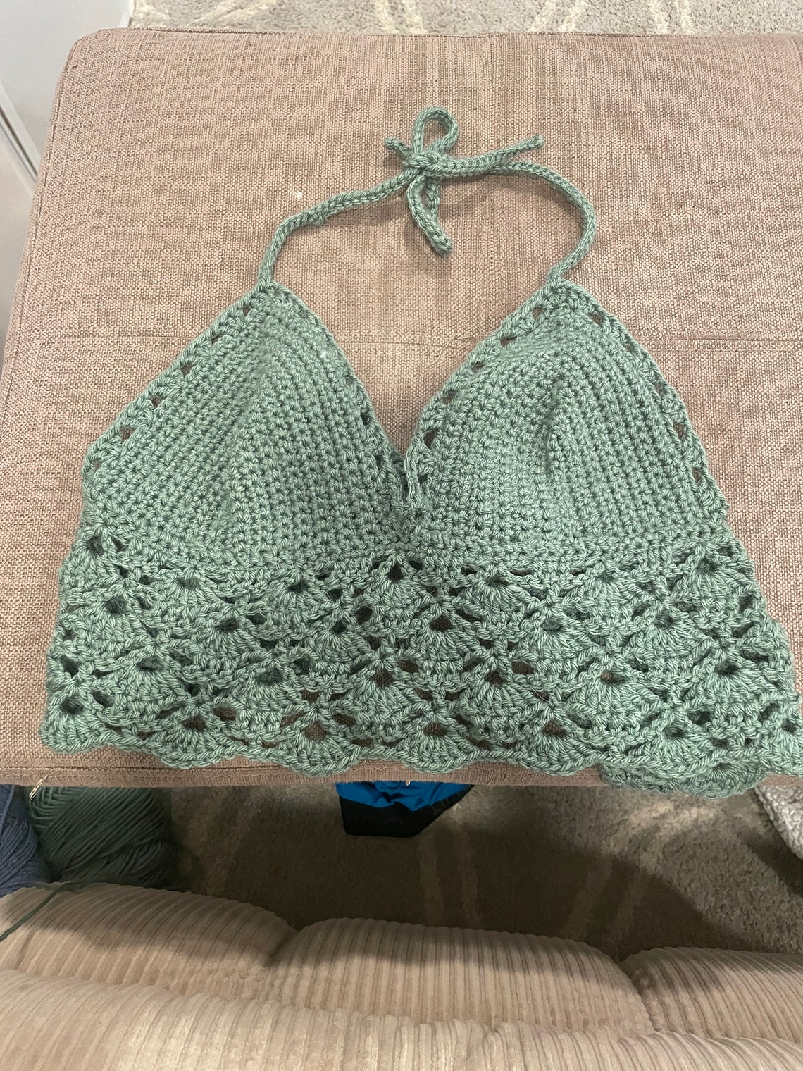 White Shell Crop Top - Etsy